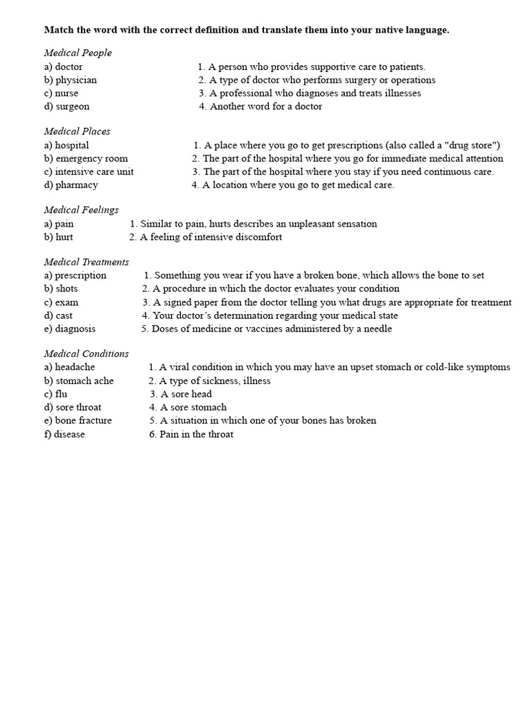 Terms - Students | PDF