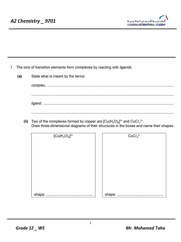 7-Transition elements qp (1) | PDF 7-Transition elements qp (1) | PDF
