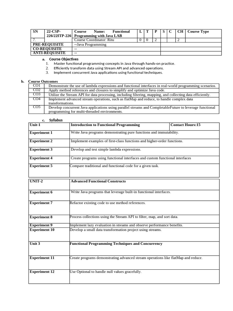 Functional programing with java_Lab (1) | PDF | Functional Programming | Programming Paradigms