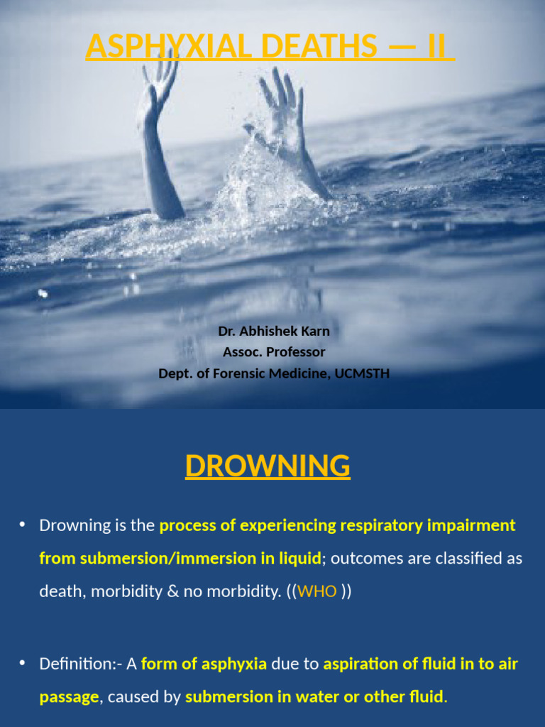 Asphyxial Deaths - II | PDF | Lung | Neck