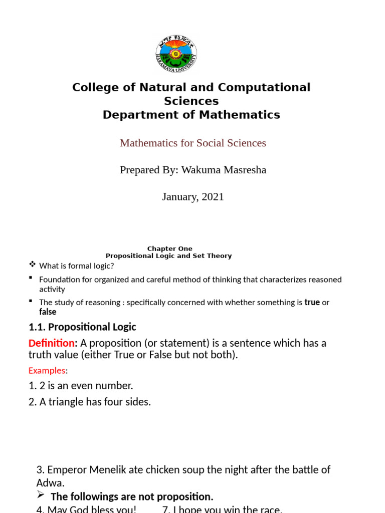 Math 1011 for social(Chap 1-3) power point | PDF | Function (Mathematics) | Factorization