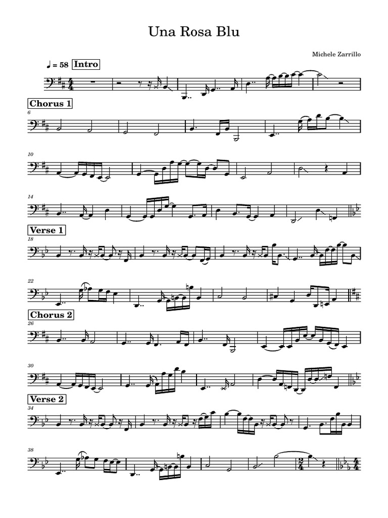 Una Rosa Blu | PDF