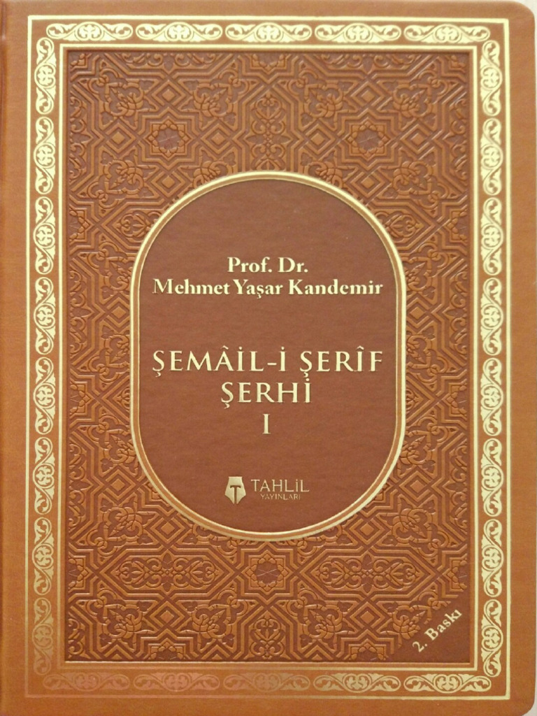 (Şemai'l Şerif) İmam Tirmizi 01.cilt | PDF