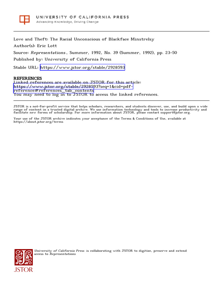 Racial Dynamics in Blackface Minstrelsy | PDF | Minstrel Show