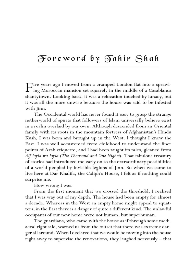 Excerpts From Legends of The Fire Spirits - Jinn and Genies From Arabia ...