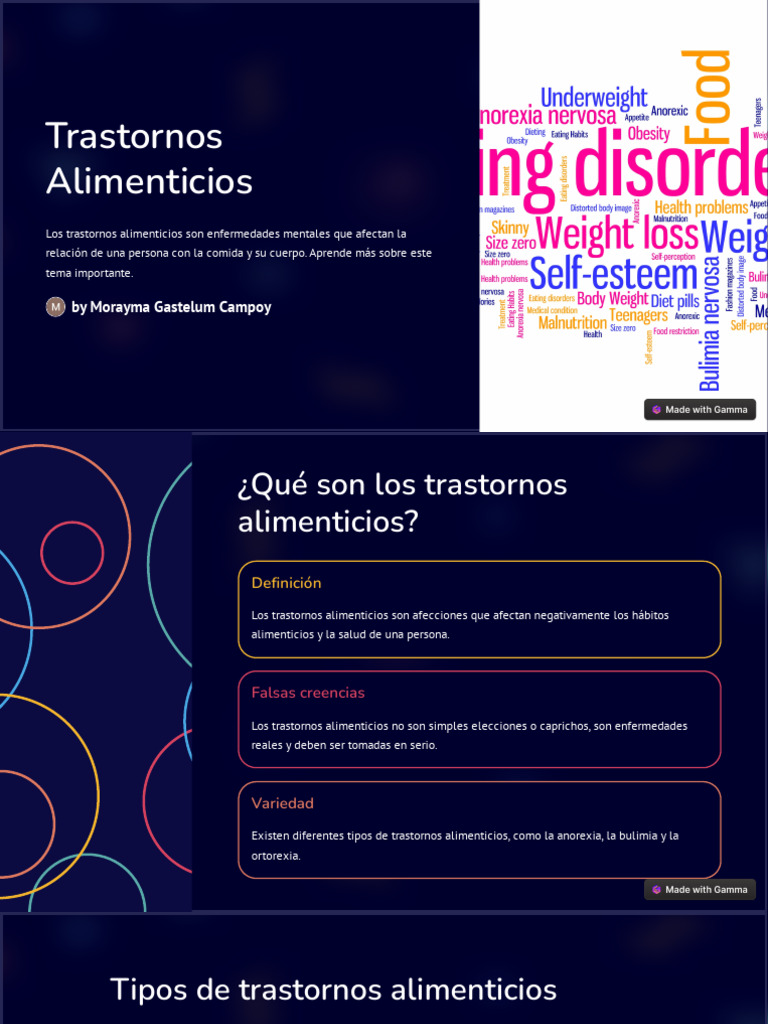 Trastornos-Alimenticios | PDF | Desorden alimenticio | Bulimia nerviosa