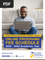 CBU Graduate Fees Breakdown | PDF | Academic Term | Thesis