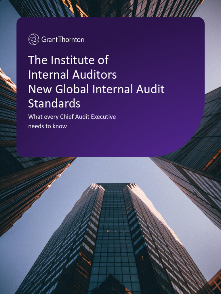 Internal Audit Standard | PDF | Internal Audit | Audit