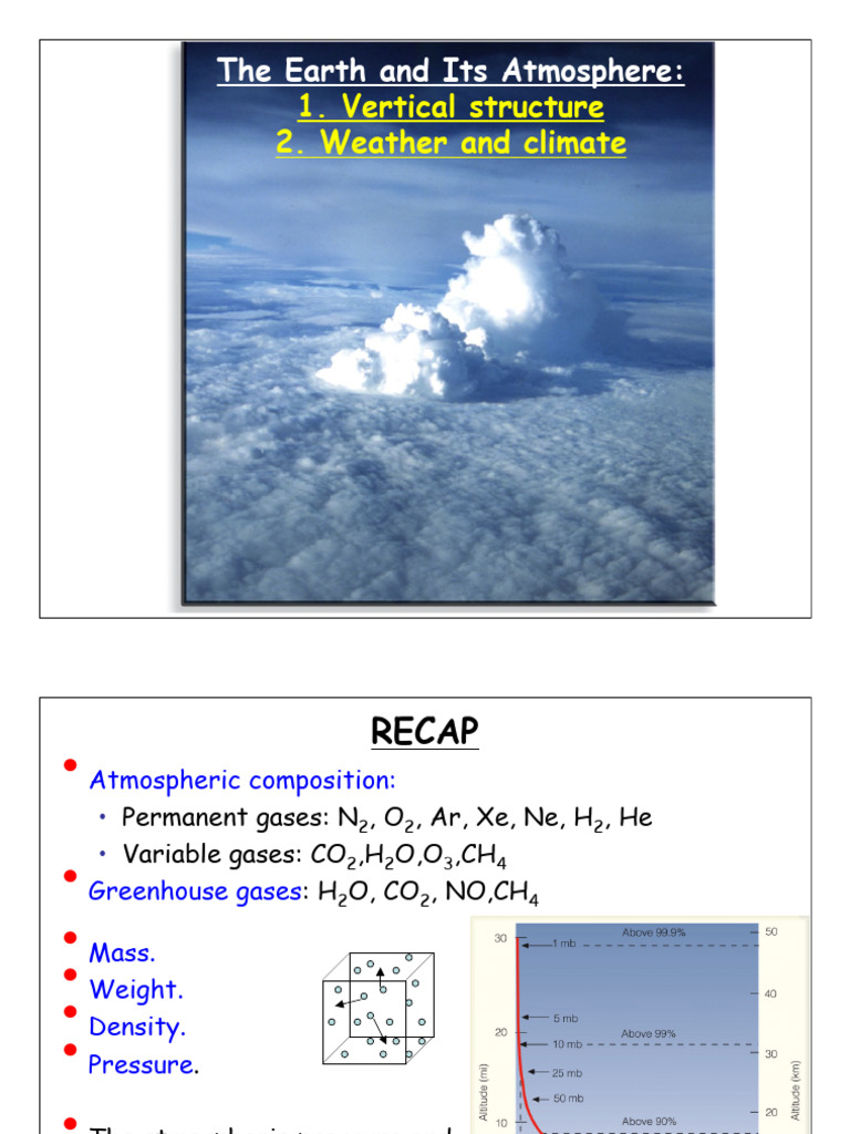 Atmosphere | PDF | Atmosphere Of Earth | Atmosphere
