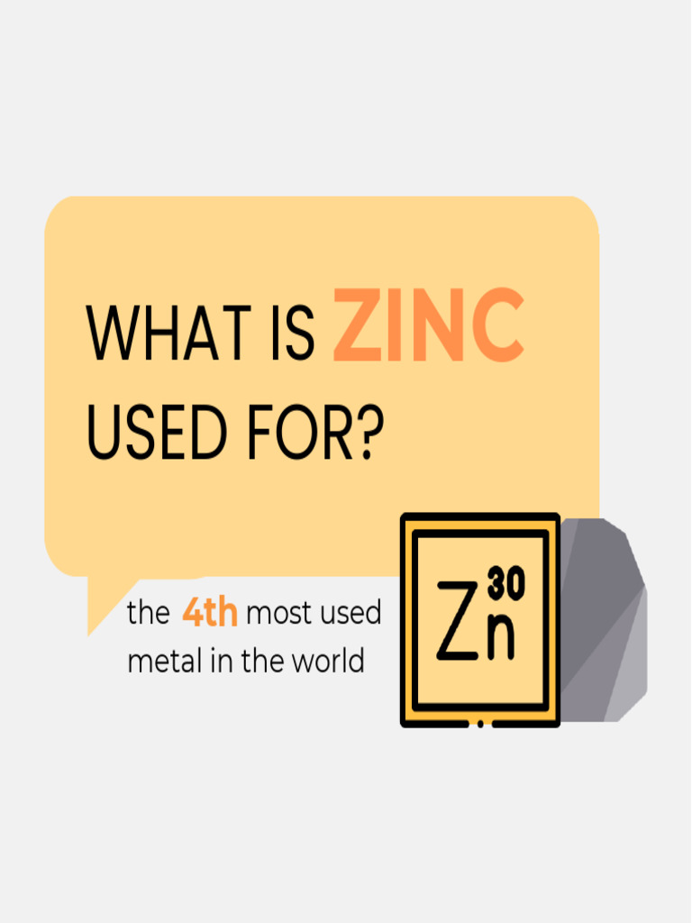 What Is Zinc Used For | PDF
