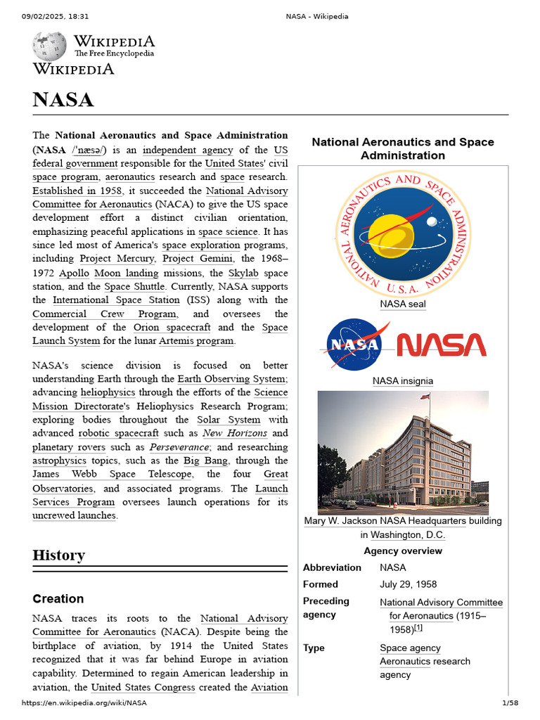 NASA | PDF | Nasa | Apollo Program