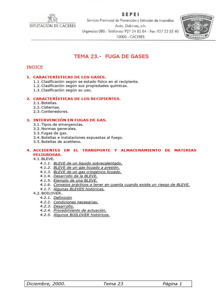 Características y manejo de gases | PDF | Gases | Presión
