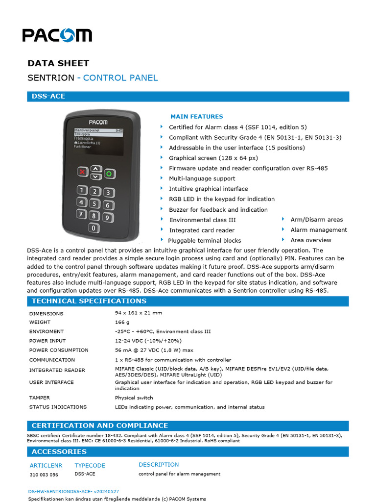 Security Control Panel Overview | PDF | Information Technology ...
