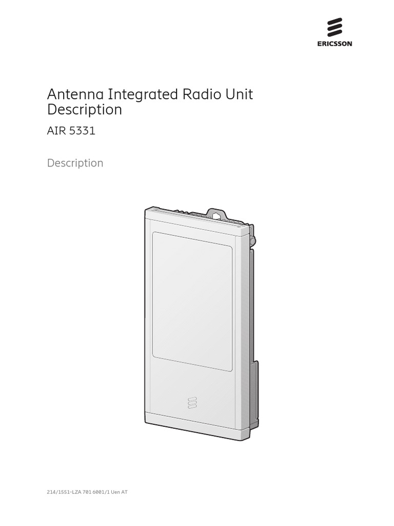 AIR 5331 Antenna Integrated Radio Unit | PDF | Fuse (Electrical ...