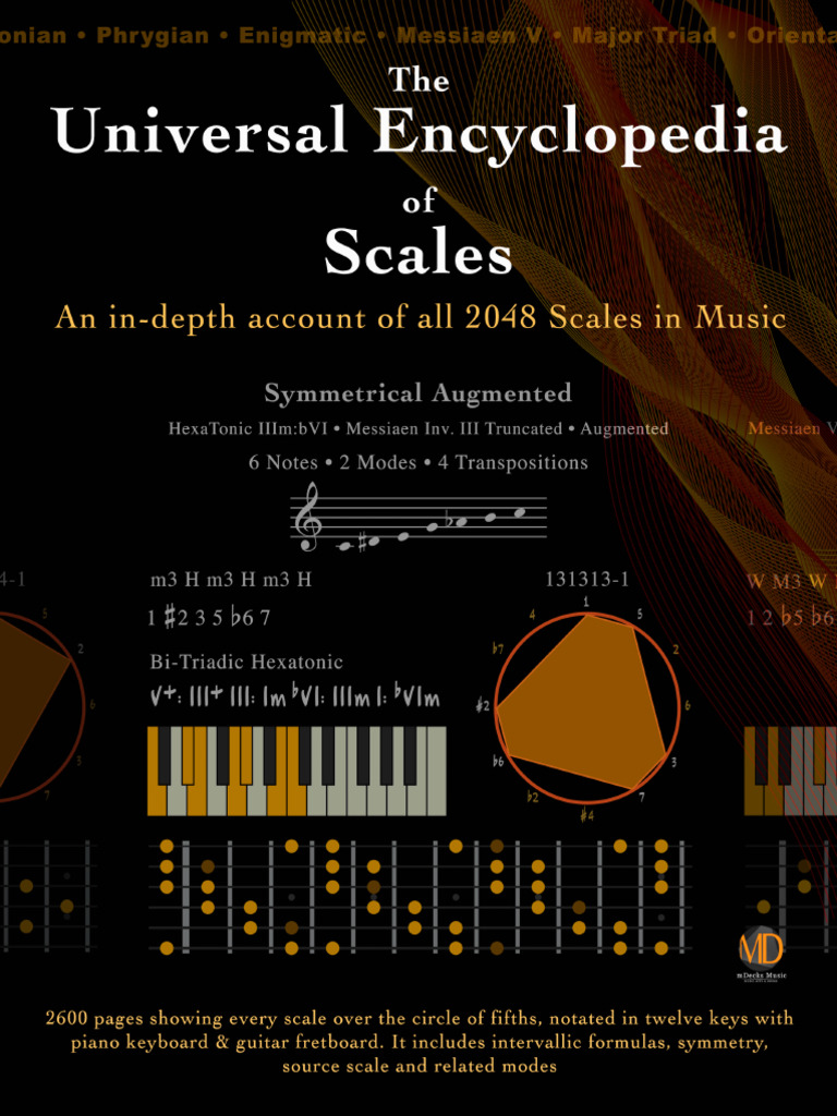 The Universal Encyclopedia of Scales | PDF | Mode (Music) | Interval ...
