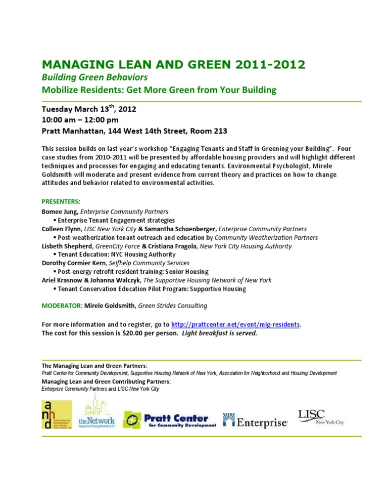 Managing Lean and Green Schedule | PDF | Social Science