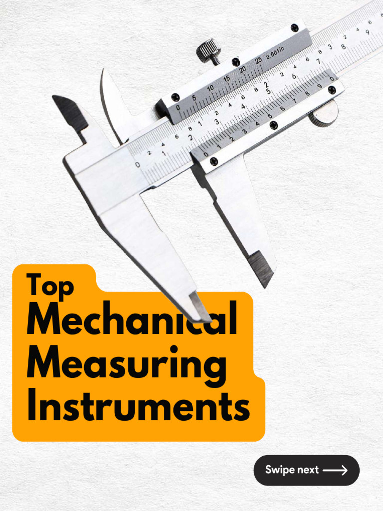 Key Mechanical Measuring Instruments | PDF