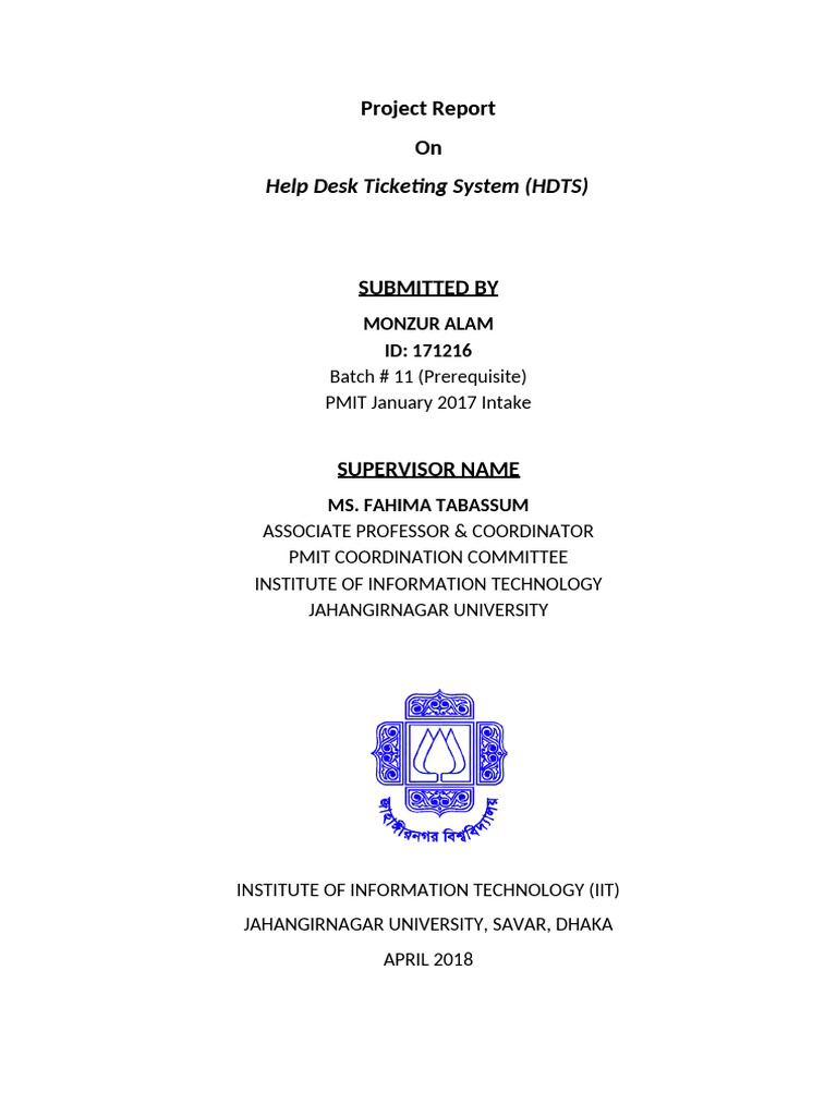 HDTS-Final-Report_AS5 | PDF | Databases | Project Management