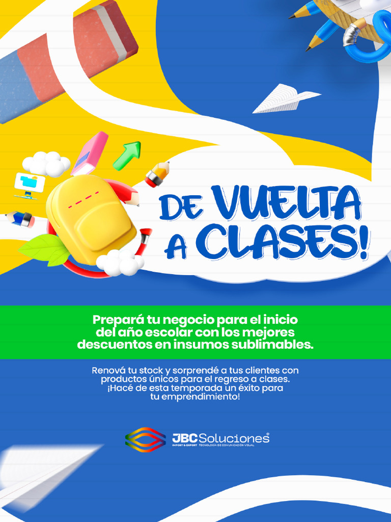 De Vuelta A Clases JBC | PDF