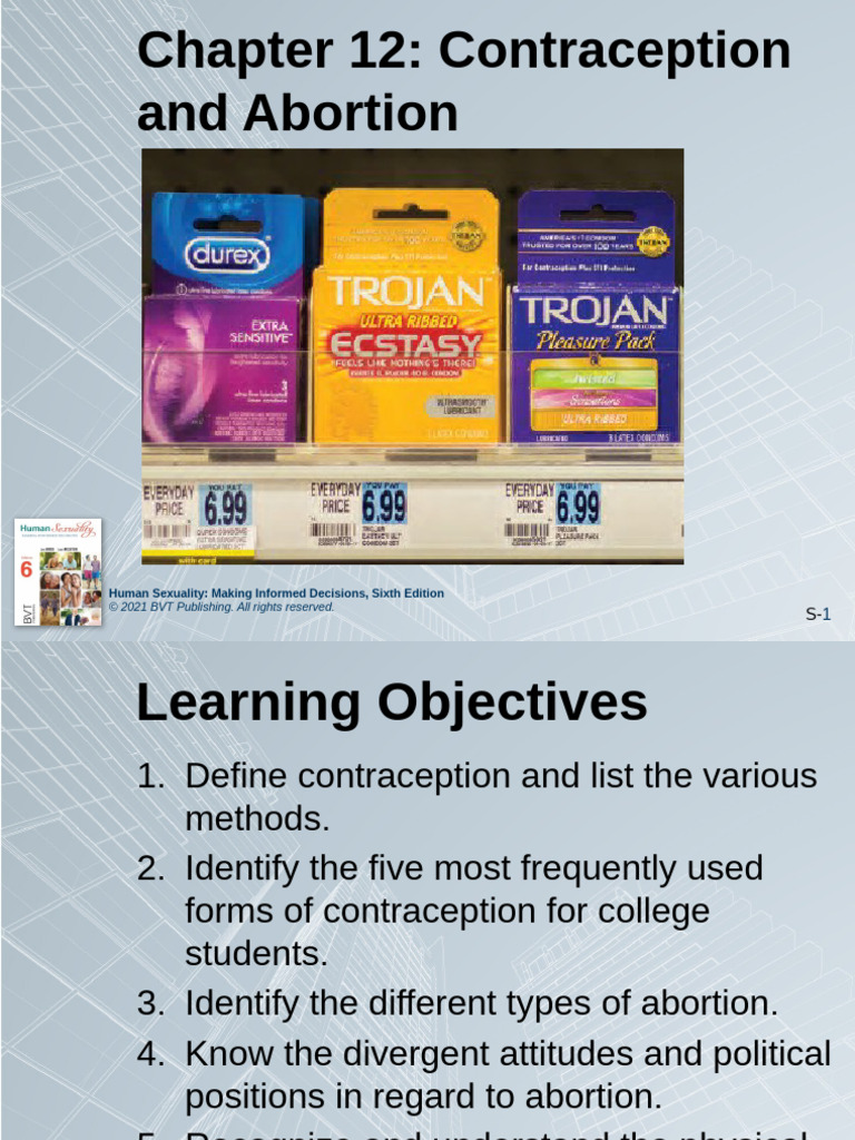 Chapter12 (1) | PDF | Birth Control | Abortion
