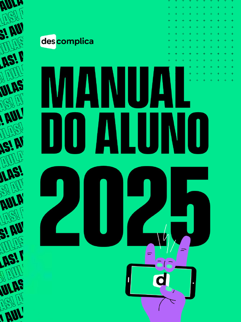 Manual Do Aluno Vestibulares 2025 Pdf Aprendizado Tempo