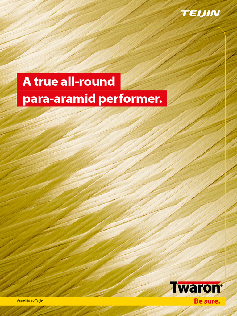 Product - Brochure - Twaron - Teijin Aramid | PDF | Yarn | Materials