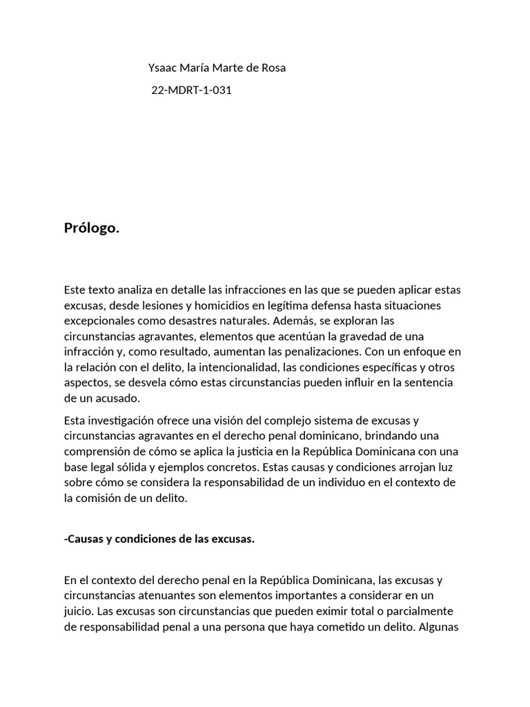 Documento 115 | PDF | Factor mitigante | Homicidio