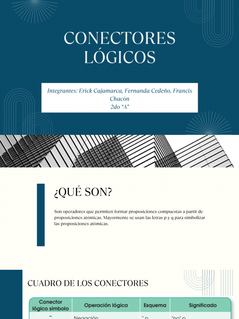 Conectores Lógicos | PDF