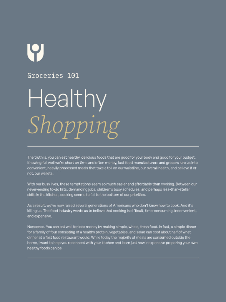 Groceries 101 Guide | PDF | Soybean | Cereals