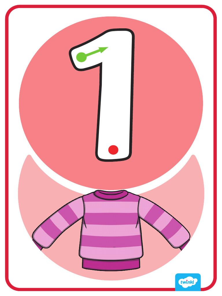 T N 10247 Tracing Numbers 110 Display Posters | PDF