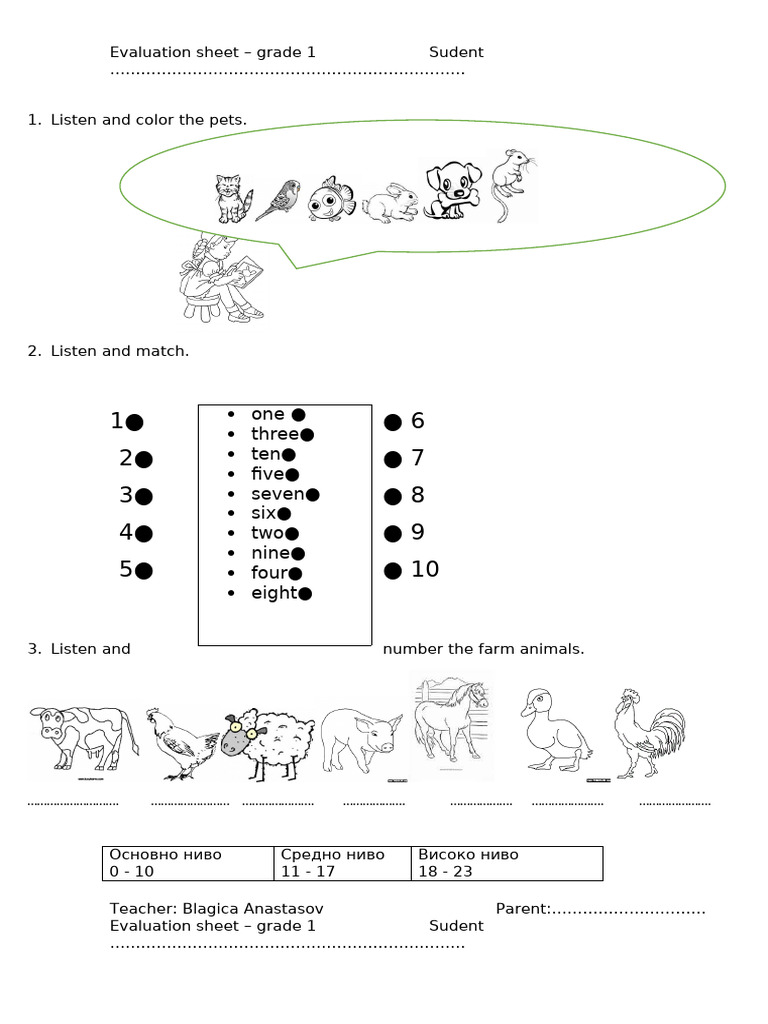 Nastaven List Tema 3 | PDF