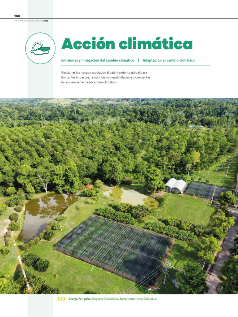 Informe_de_Sostenibilidad_2023-accion_climatica | PDF | Energía renovable | Sustentabilidad
