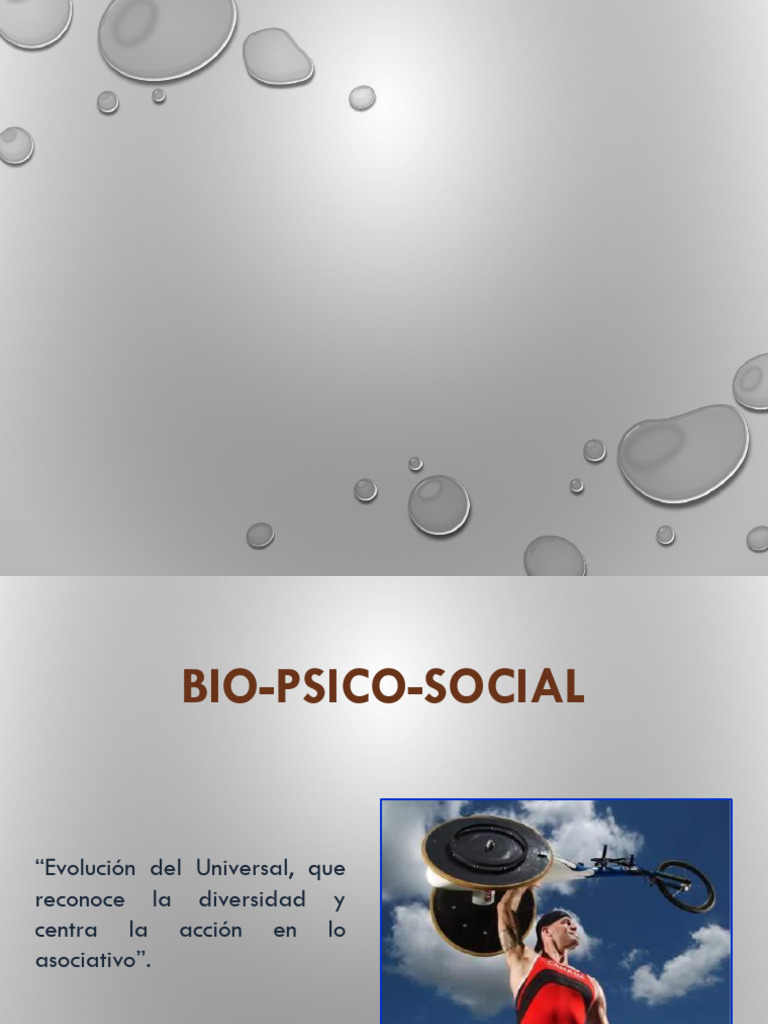 Modelo Biopsicosocial de la Discapacidad | PDF | Invalidez | Sicología