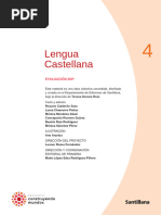 Evaluación Lengua 4º Primaria Inicial Santillana-1 | PDF | Adjetivo ...