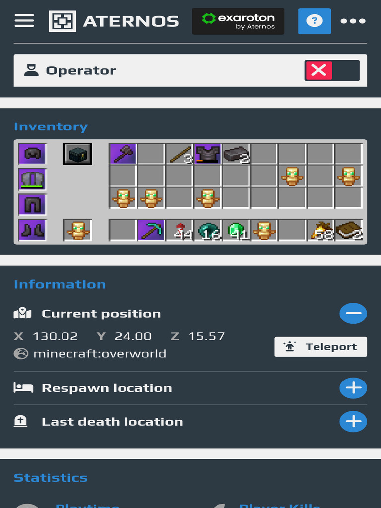 Players Aternos Free Minecraft Server | PDF