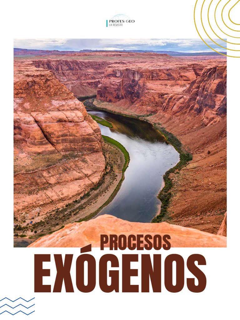Procesos Exógenos y Meteorización | PDF | Erosión | Meteorización
