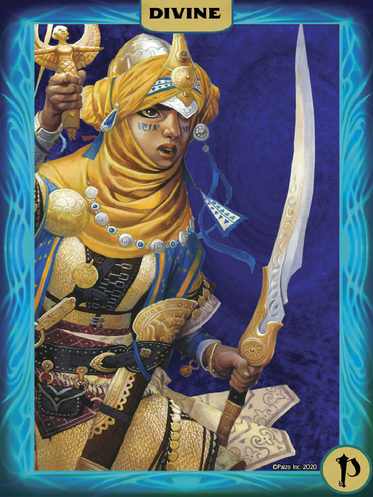 PZO2212 Pathfinder 2E - Divine Spell Deck | PDF