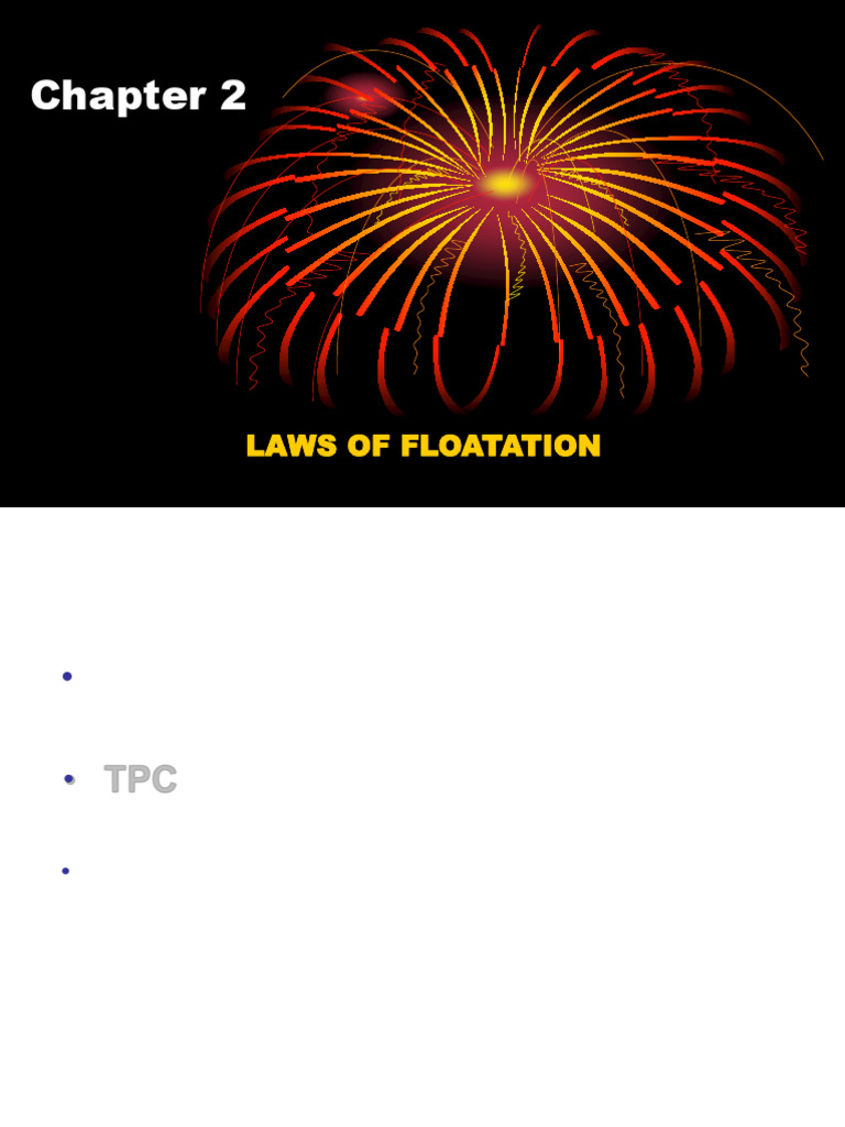 Laws of Floatation Explained | PDF | Density | Buoyancy