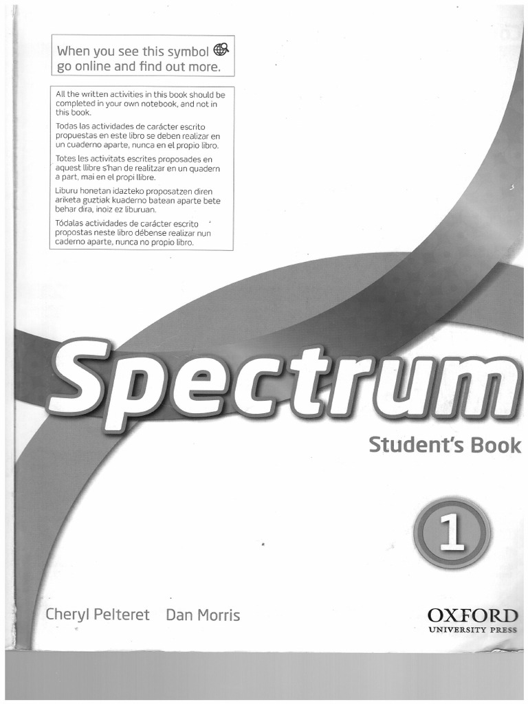 English Spectrum Studen't Book 1er Eso | PDF