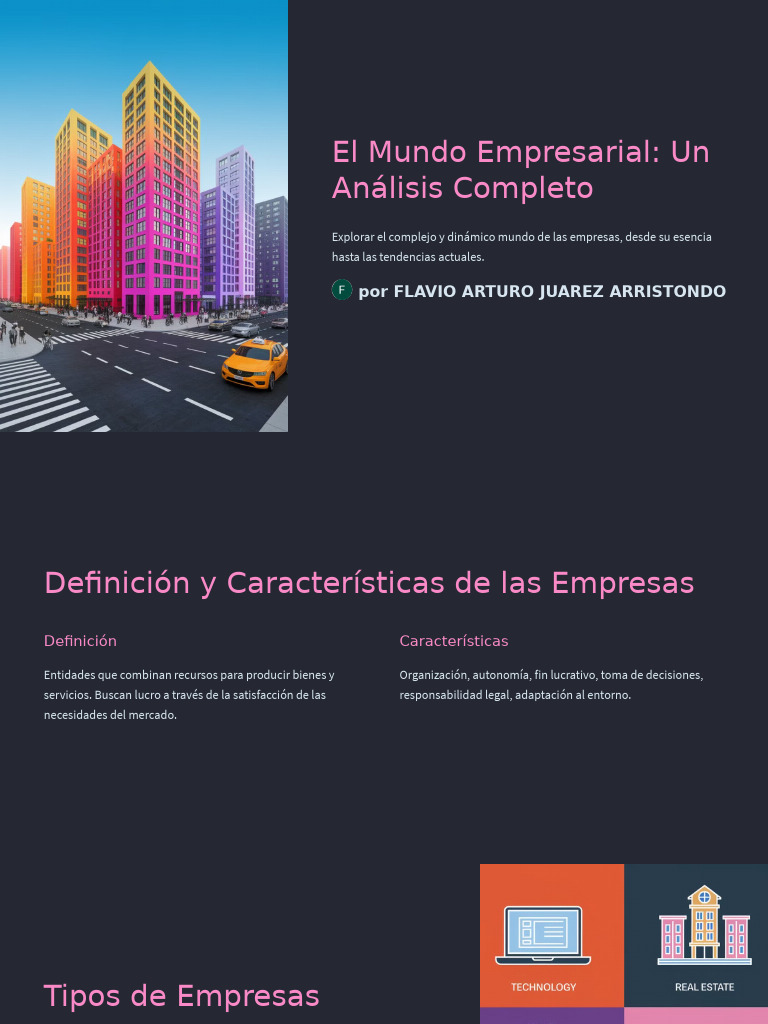 El Mundo Empresarial Un Analisis Completo 31906069 | PDF | Business ...