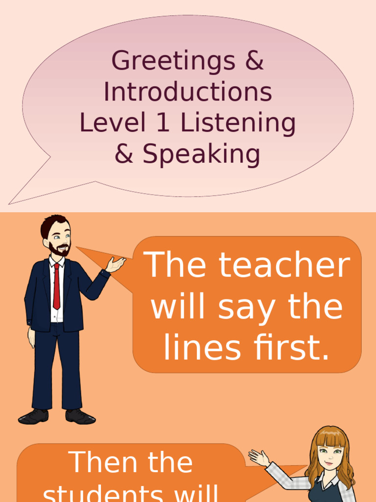 Greetings Introductions 148040 | PDF
