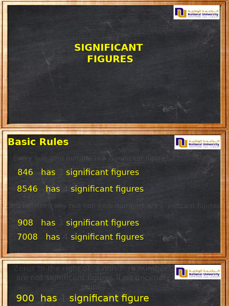 Chapter 1 (B) Significant Figures | PDF | Significant Figures | Numbers