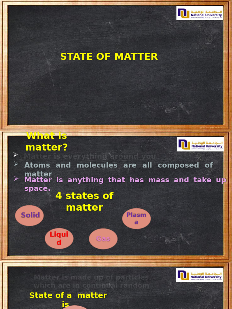 Chapter 2 States of Matter | PDF | Mixture | Plasma (Physics)