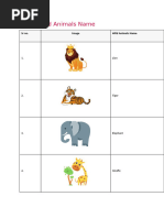 Animal Group Names List | PDF | Organisms