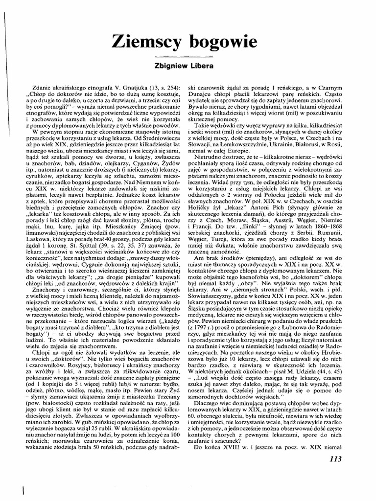 Libera - ziemscy bogowie | PDF