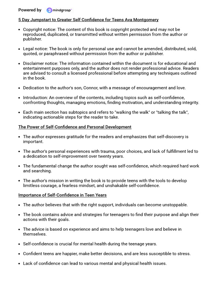 limitless confidence smart-notes | PDF | Thought | Feeling