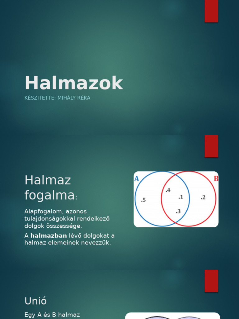 Halmazok | PDF