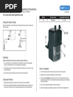 Manual Pencil Sharpener Instructions | PDF