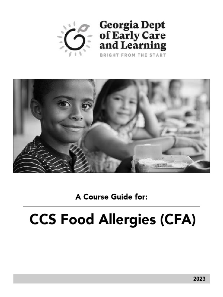 Cfa Course Guide English | PDF | Food Allergy | Allergy