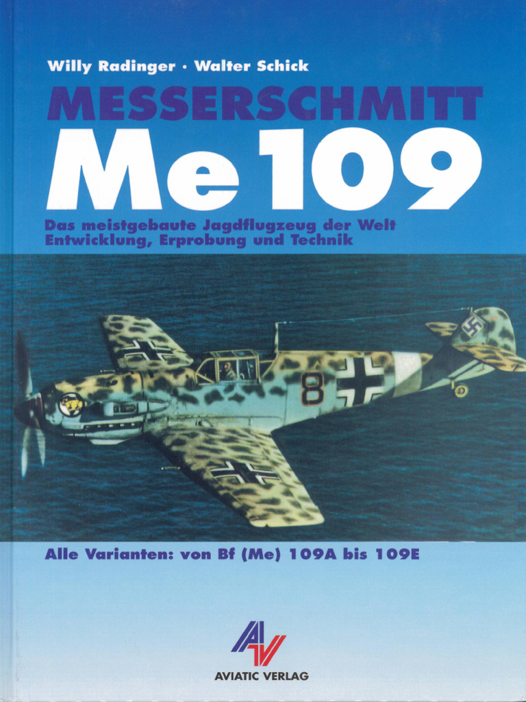 Aviatic Verlag - Messerschmitt Bf-109 Teil 1 | PDF